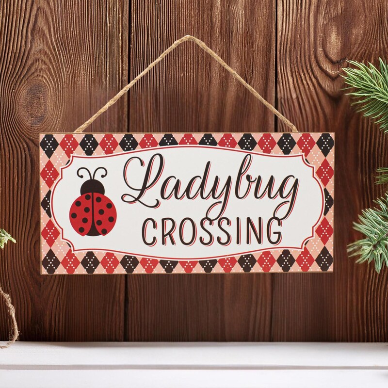 Ladybug Crossing Sign - Etsy