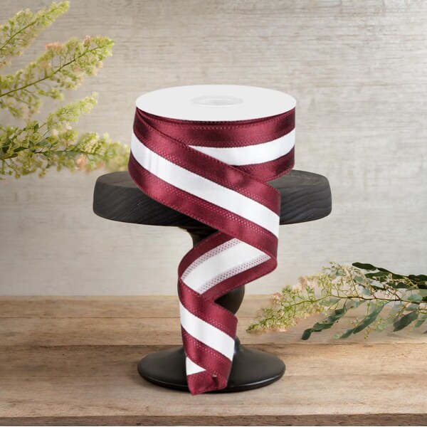 Maroon Ribbons - Etsy