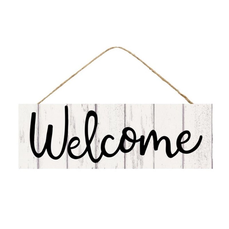 Rustic Welcome Sign - Etsy