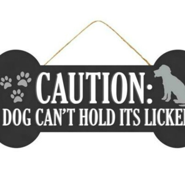 Wooden Dog Bone Sign - Etsy