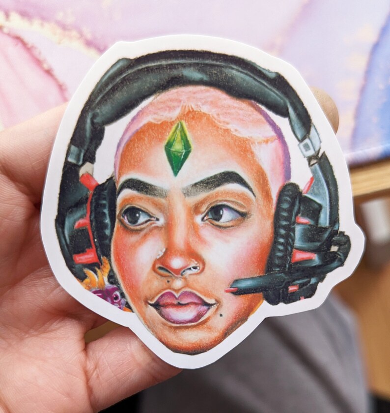 Black Girl Vinyl Laptop Sticker Pack "naeizms" Holiday Christmas Queen ...