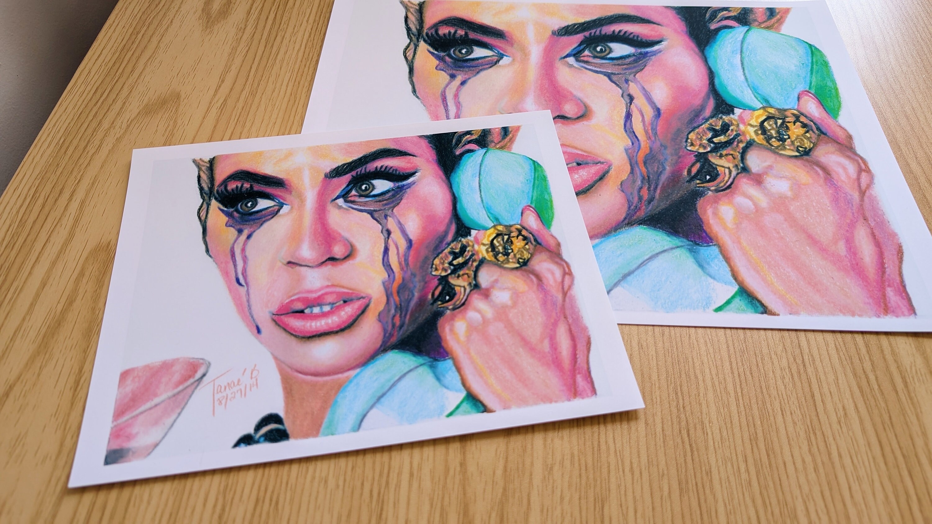 Valentines Day Art Print, Beyonce Wall Art, Beyonce Art Print, Beyonce ...