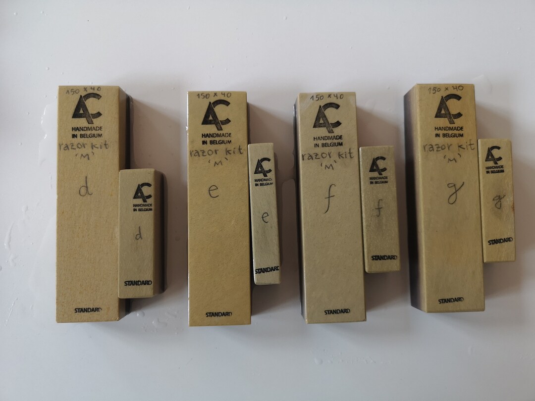 Natural Combo Coticule Razor Honing Kit Medium 150x40mm - Etsy