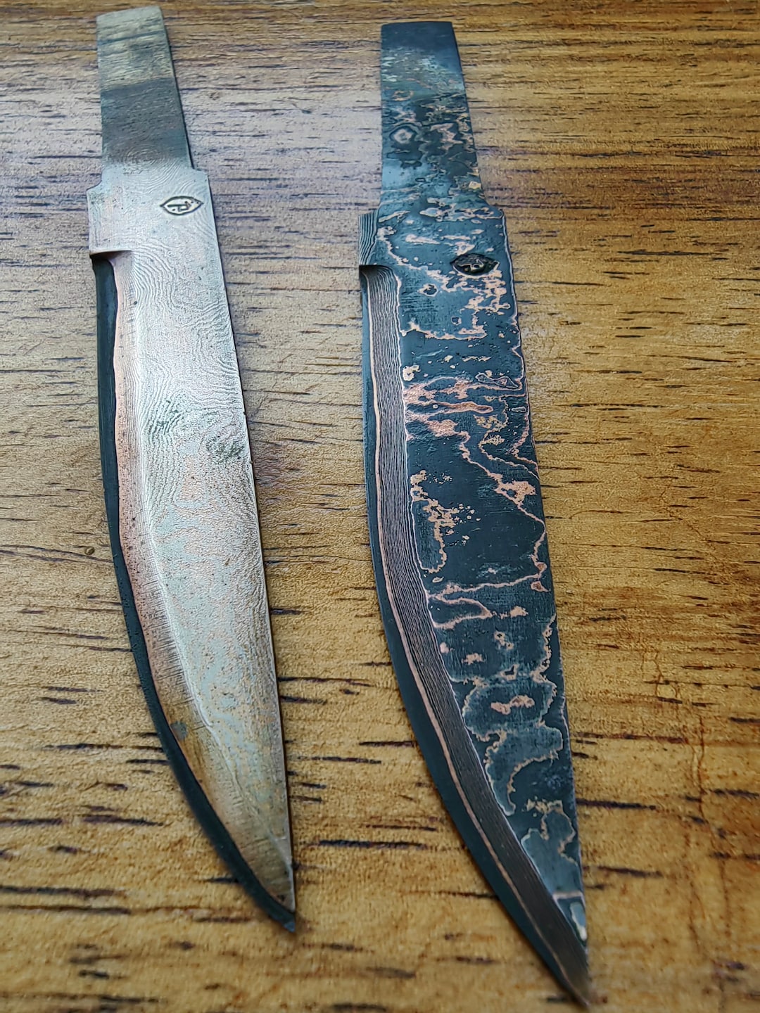 2x Big Forged Carving/sloyd Blades - Etsy
