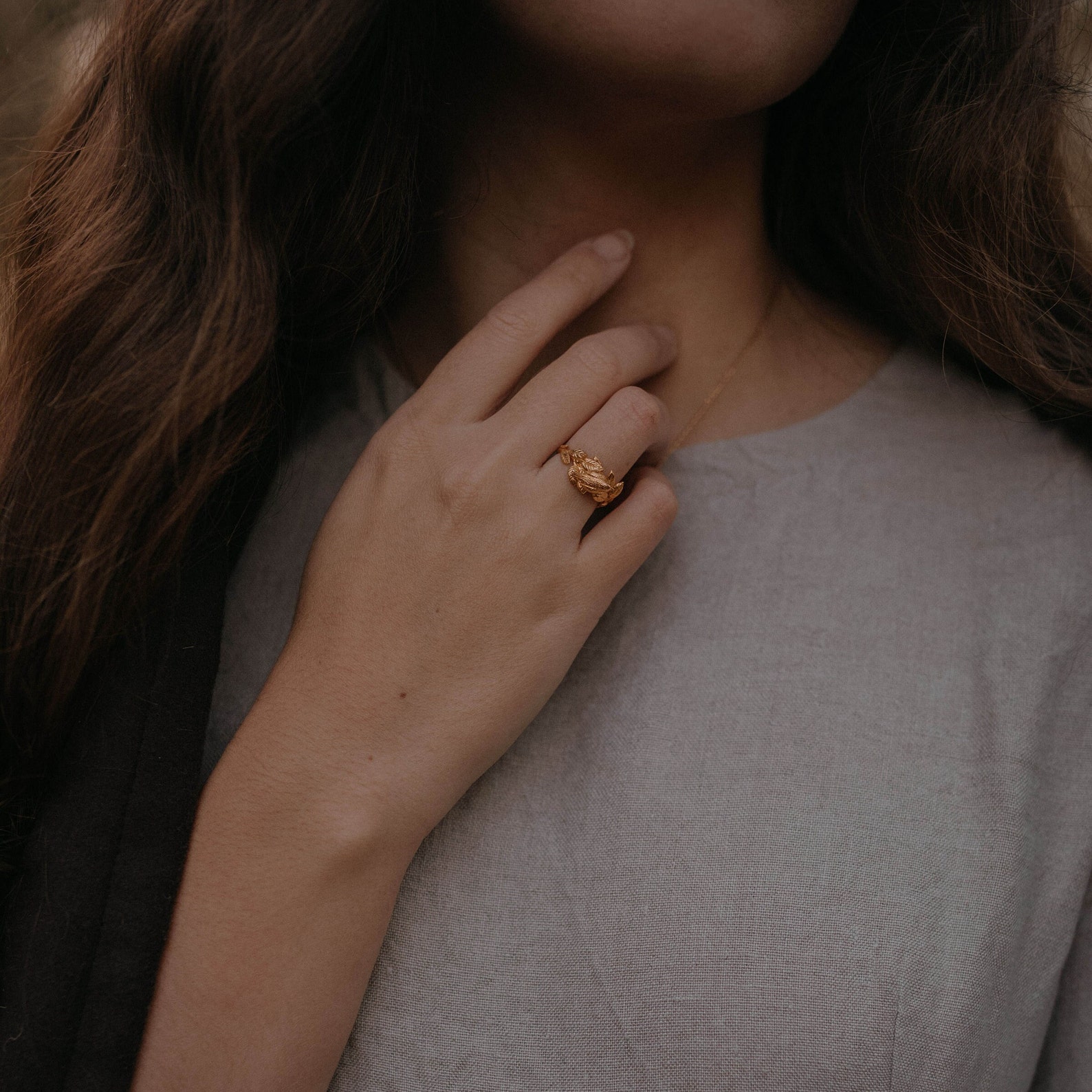 Handmade Silver/gold Plated Robin Ring - Etsy