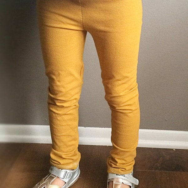 Yellow Leggings - Etsy