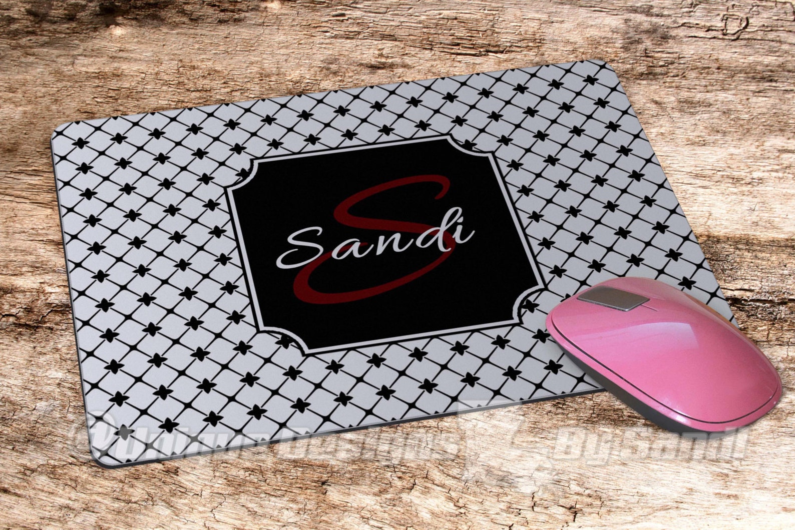 Personalized Mouse Pad Monogrammed Mouse Pad Mousepad | Etsy