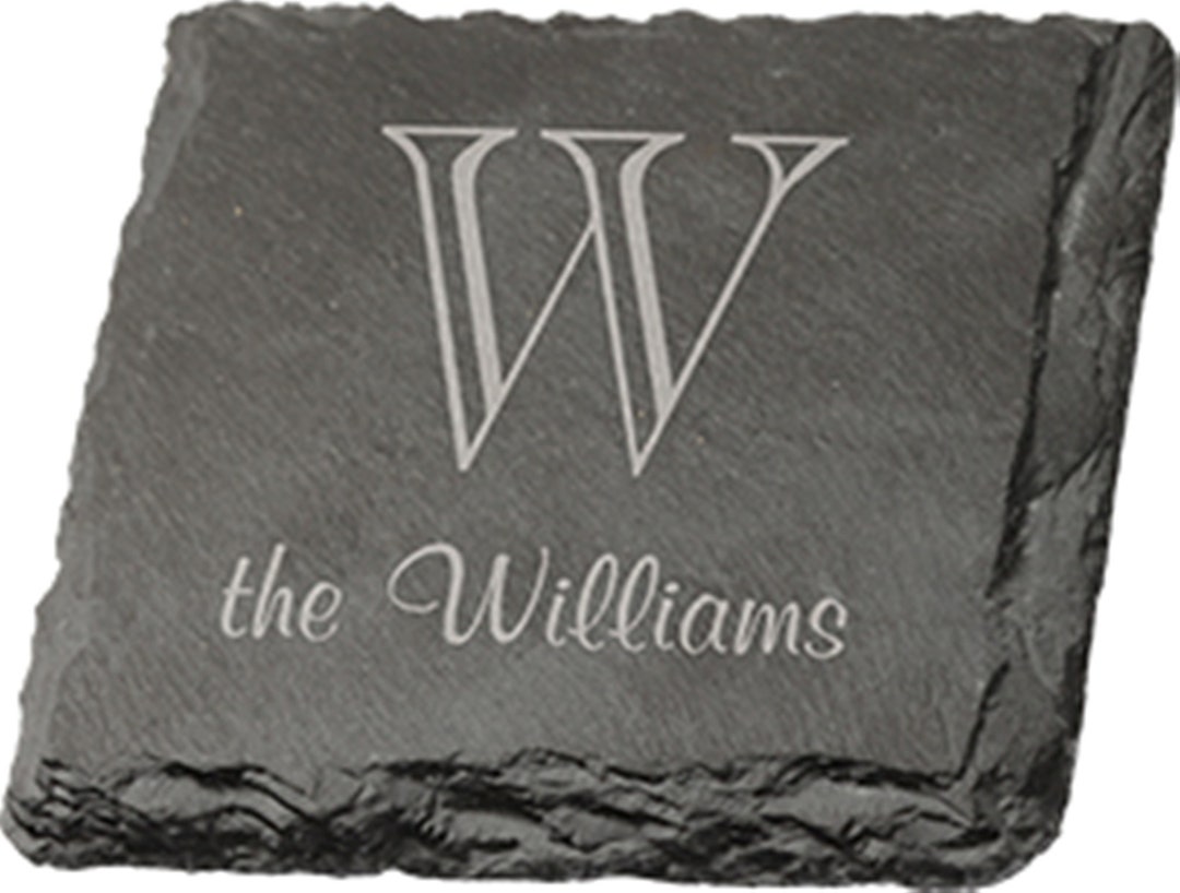 Laser Engraved Slate Coaster Housewarming Gift New Home - Etsy