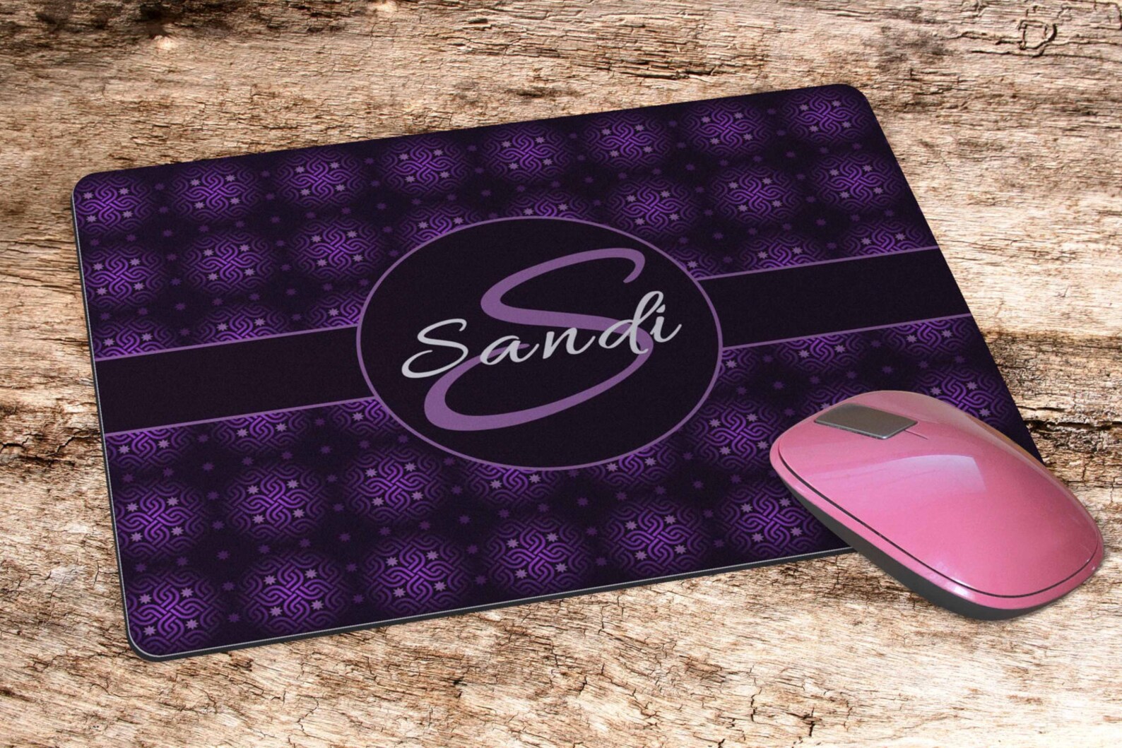 Personalized Mouse Pad Monogrammed Mouse Pad Mousepad | Etsy