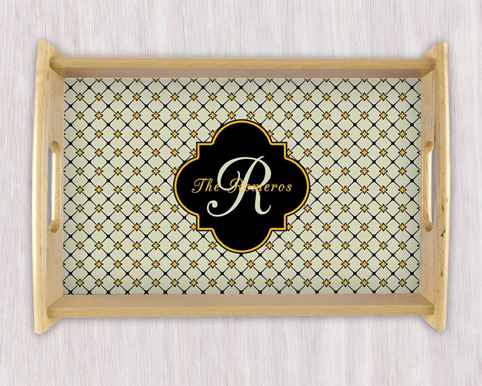 Monogram Mardi Gras Platter Personalized Serving Platter - Etsy