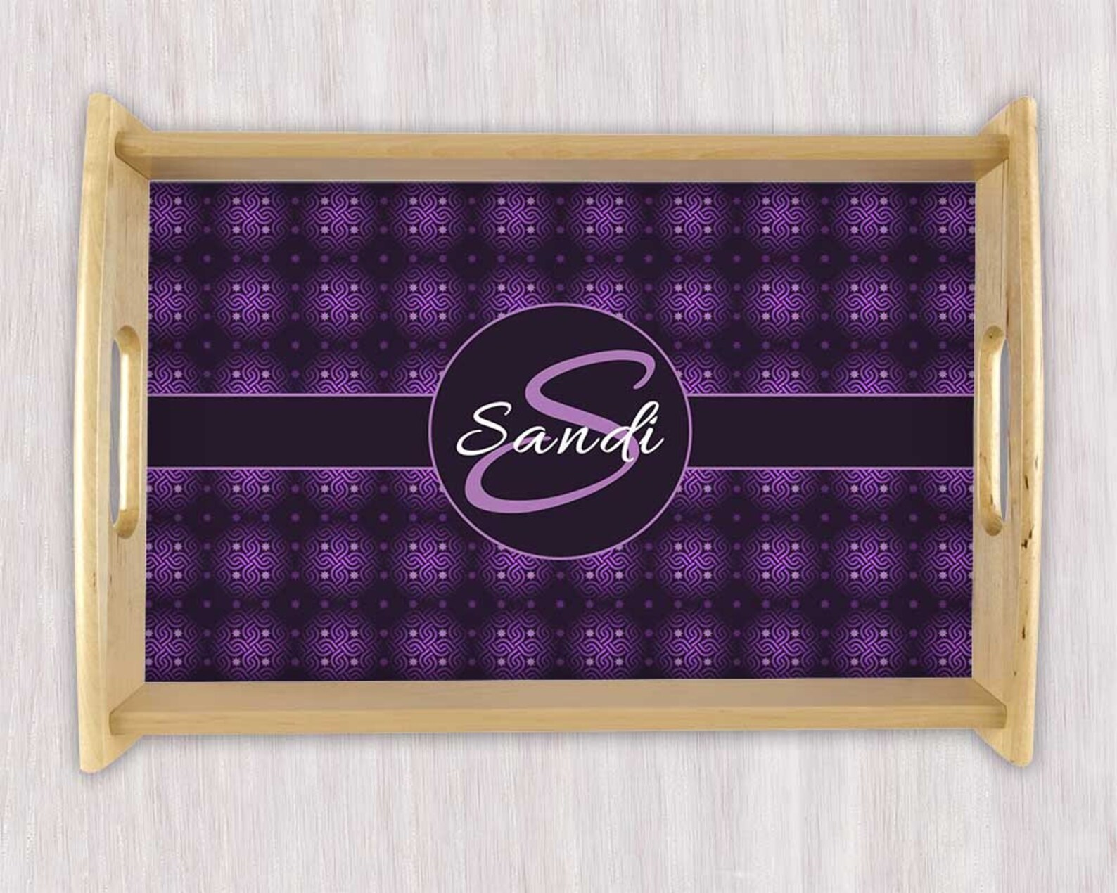 Monogram Mardi Gras Platter Personalized Serving Platter - Etsy