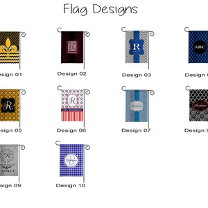Personalized Garden Flag, Monogrammed Flag, Flag, Customized Yard Flag ...
