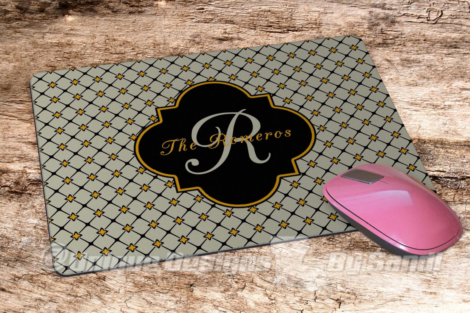 Personalized Mouse Pad Monogrammed Mouse Pad Mousepad - Etsy