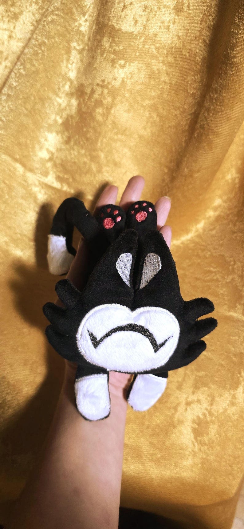 Kee the Key Cat Plush | Hazbin Hotel Inspired Handmade Plush - Etsy