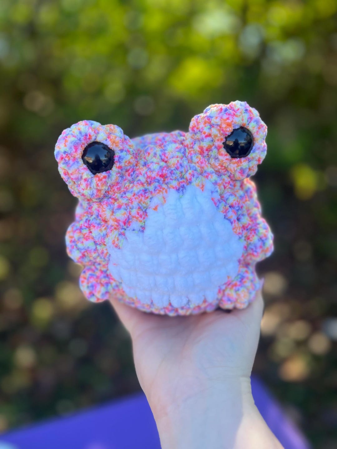 Jumbo Chonky Frog Plushie - Etsy