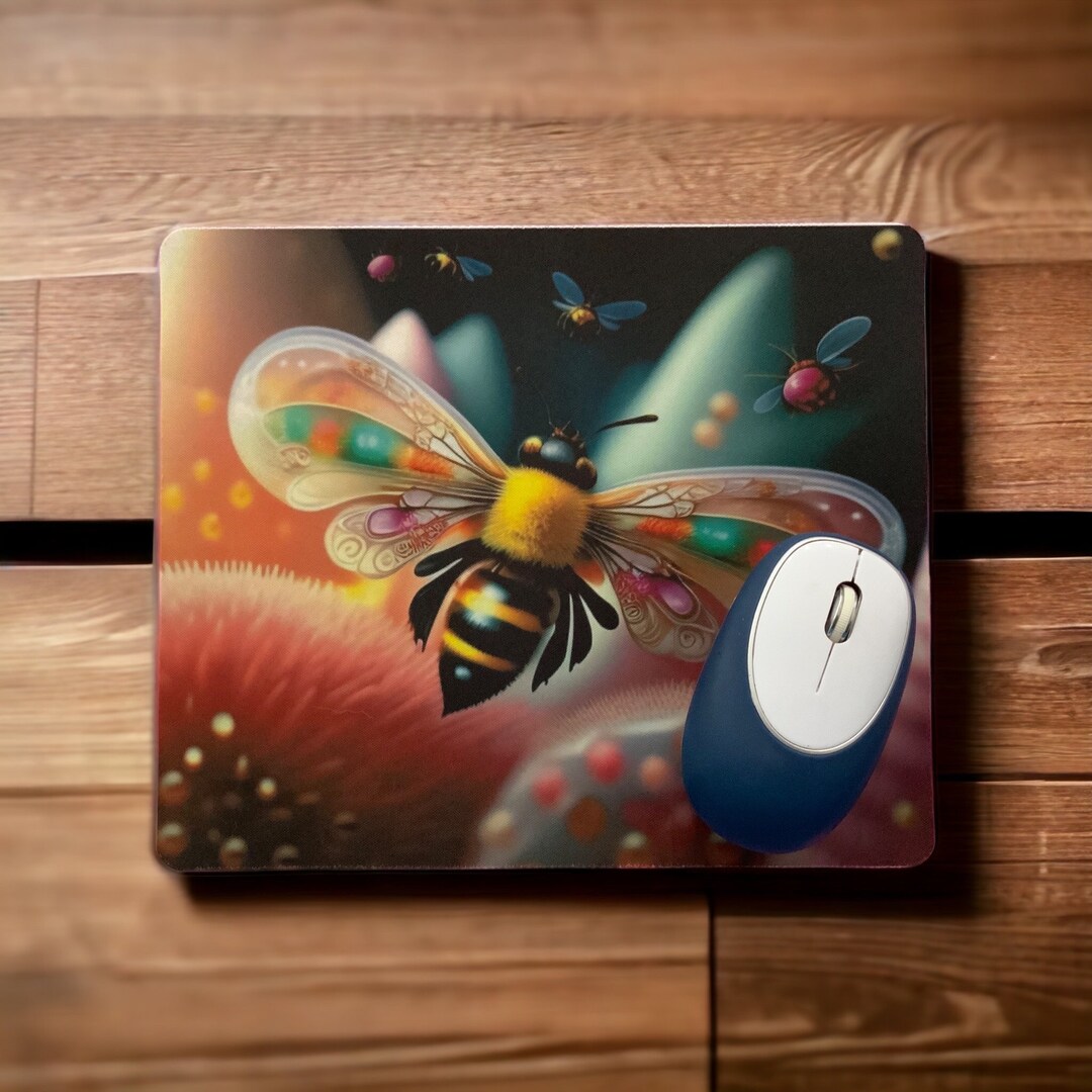 3D Bee Mouse Pad - Etsy