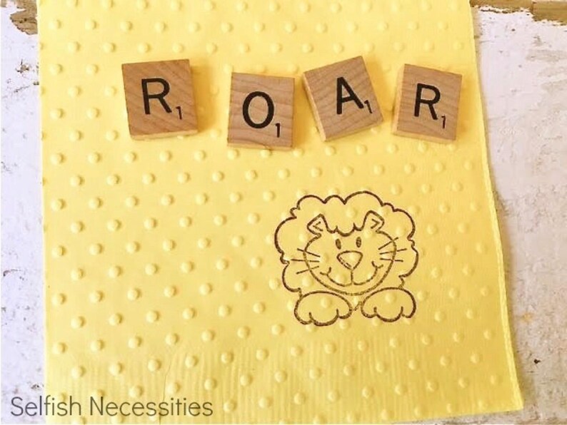 Baby Shower Napkins and Supplies - Safari Themed Party Decor - Little ...