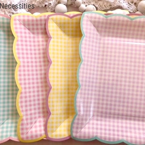 Square Paper Plates - Etsy