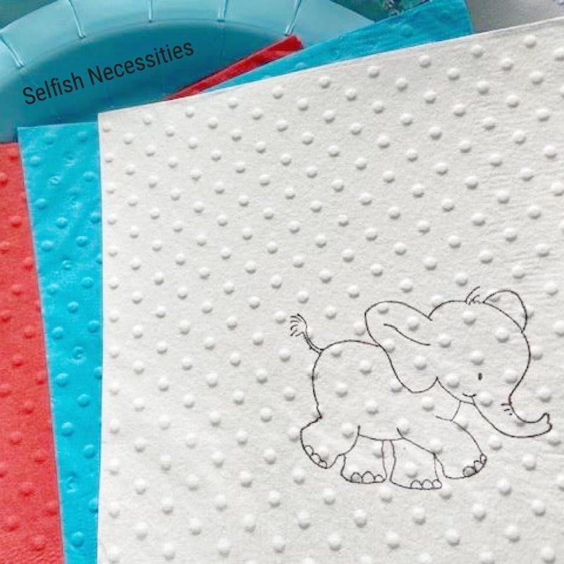 Elephant Napkins - Etsy