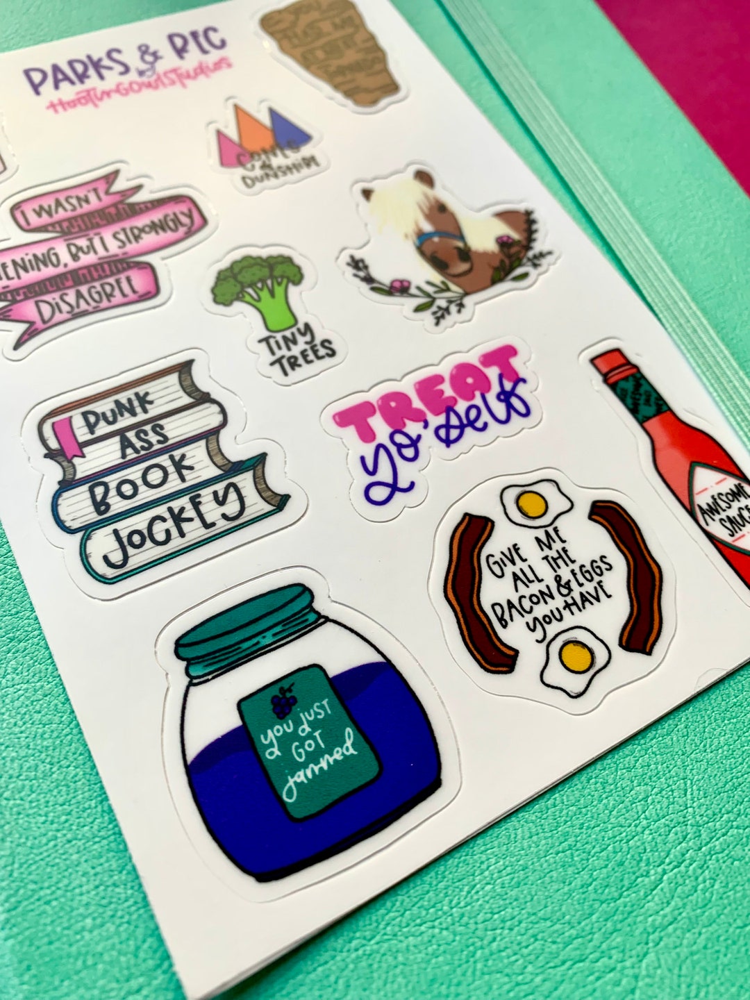 Waterproof Inspired Parks & Rec Vinyl Stickers Stickers for Water ...