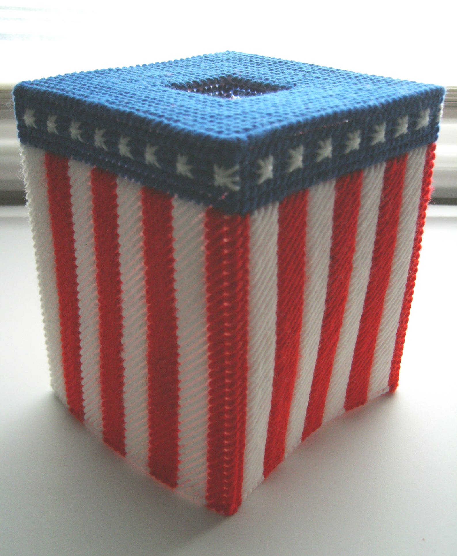 Patriotic Tissue Box Covers - 4 1/2" X 4 1/2" X 5" - Etsy
