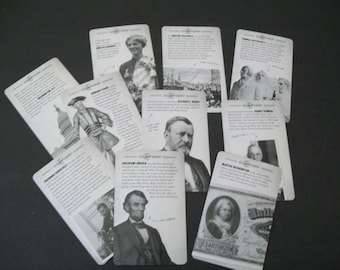 Vintage Flash Cards, Children's Picture, Word Vocabulary Cards, Junk ...