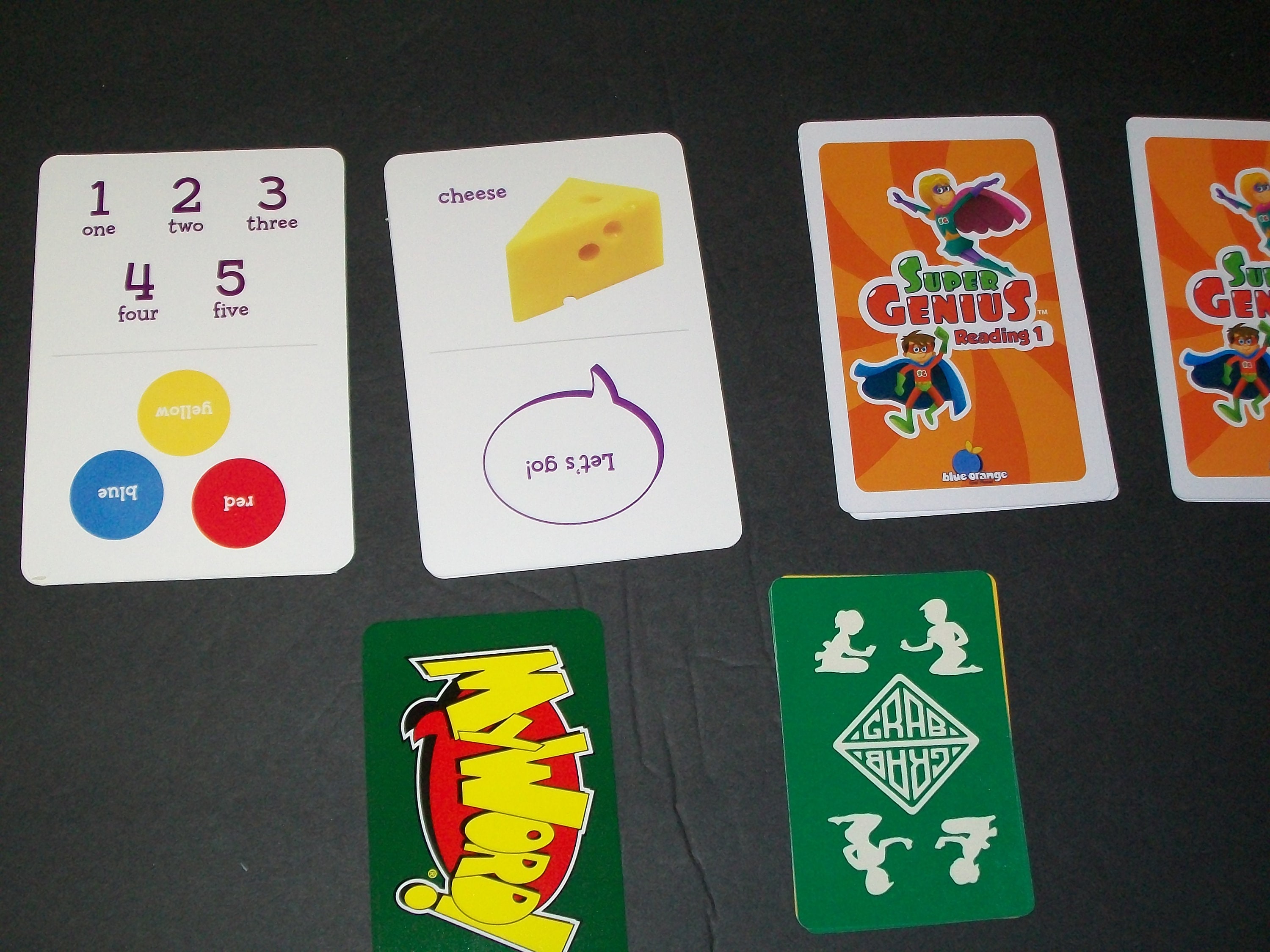 Word Flashcards, Foreign Language Cards, Word Game Card Assortment ...