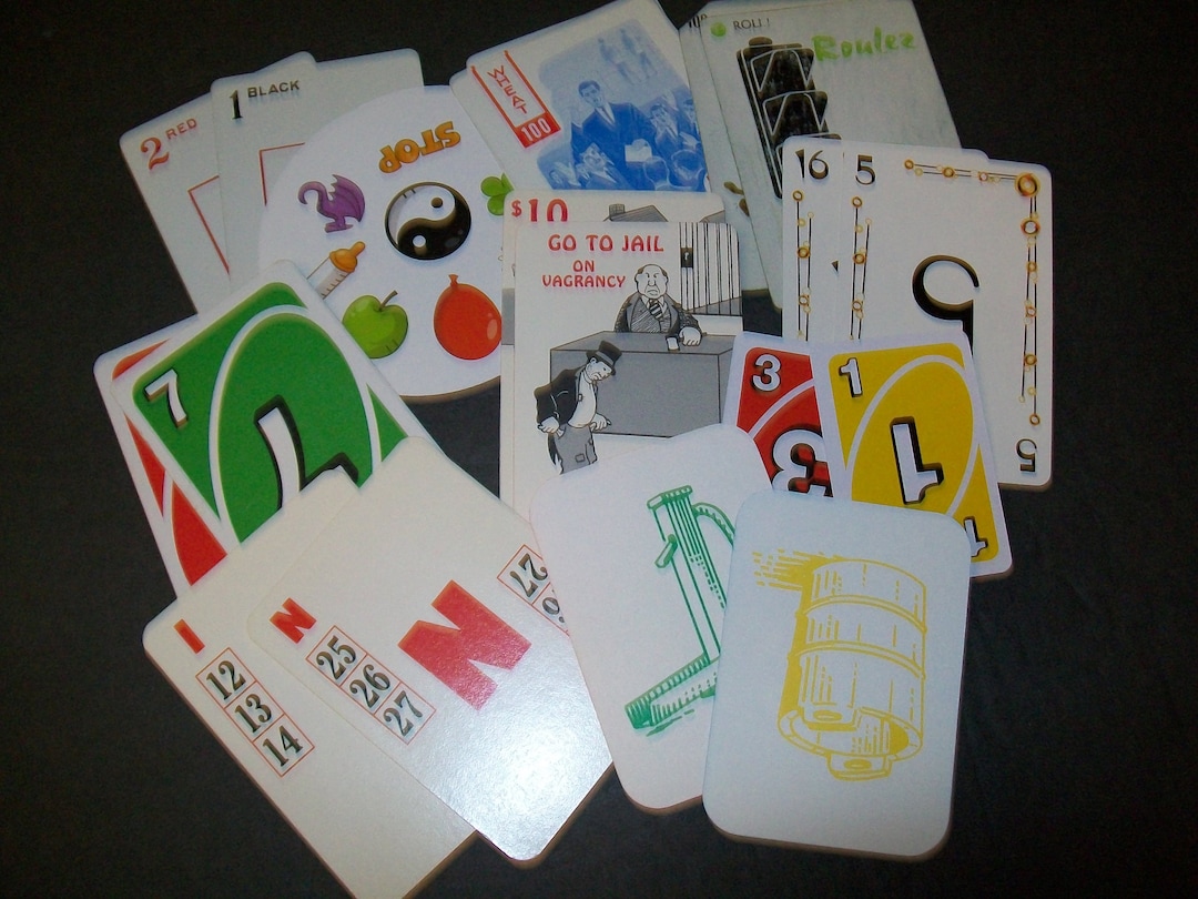 Playing Card Assortment, Game Cards, 22pcs for Mixed Media Collage Art ...