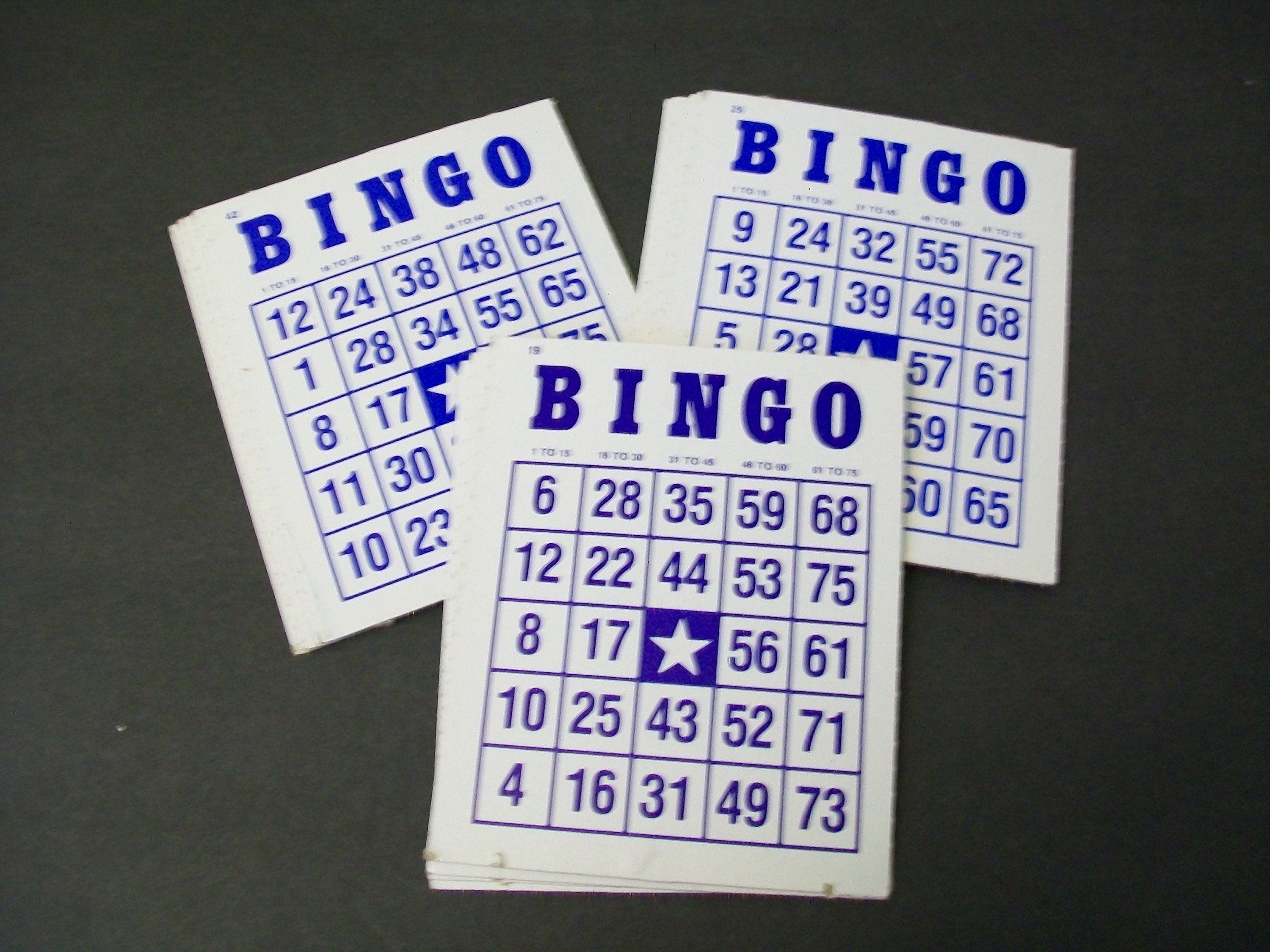 Vintage Bingo Game Cards 6 pcs. Vintage Game Card Assortment | Etsy