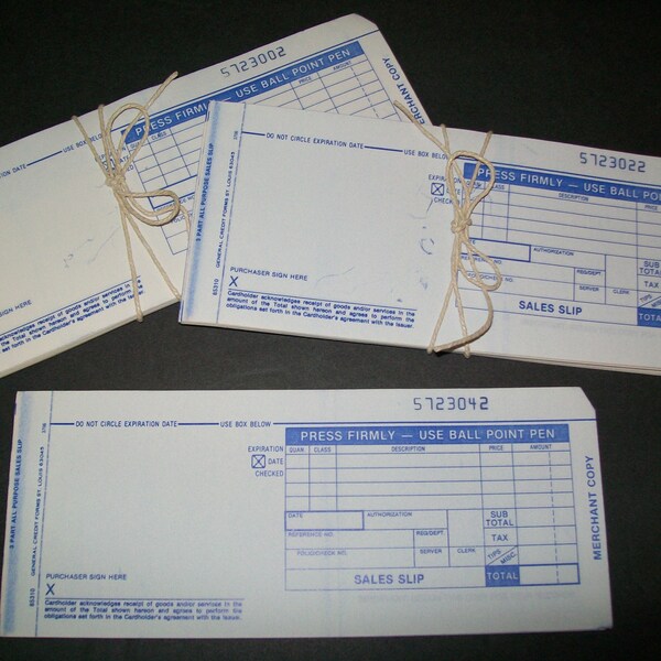 Receipts - Etsy