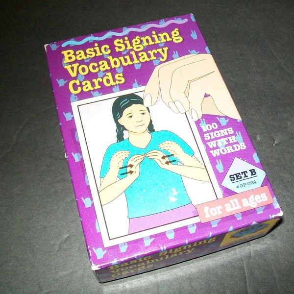 Basic Sign Language - Etsy