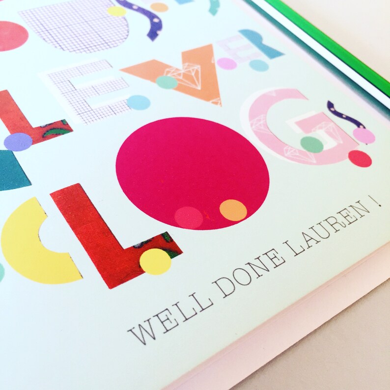 Wowsers Trousers Personalised Well Done Card Quirky - Etsy