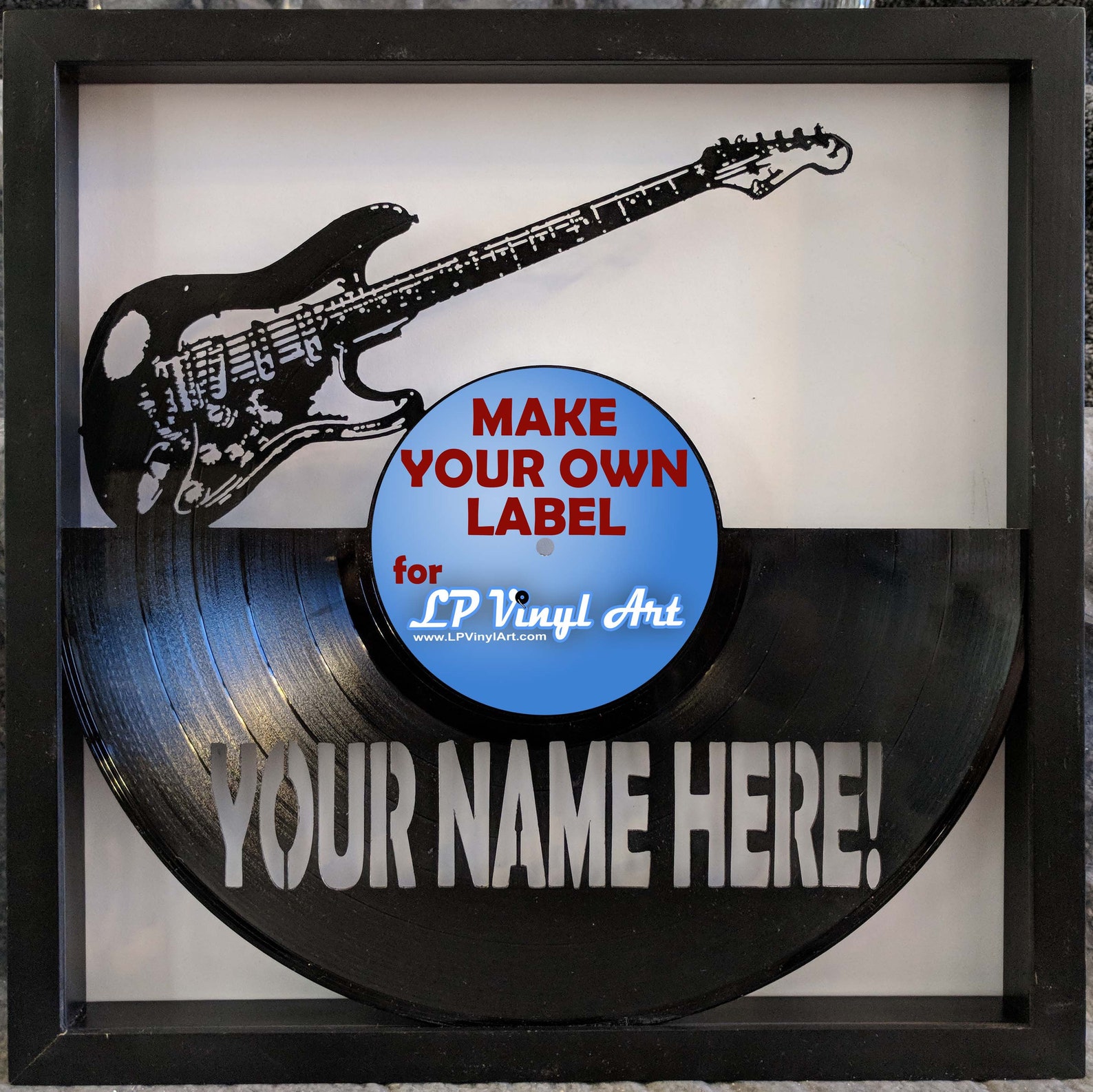 Custom Label for Your LP Vinyl Art Purchase - Etsy