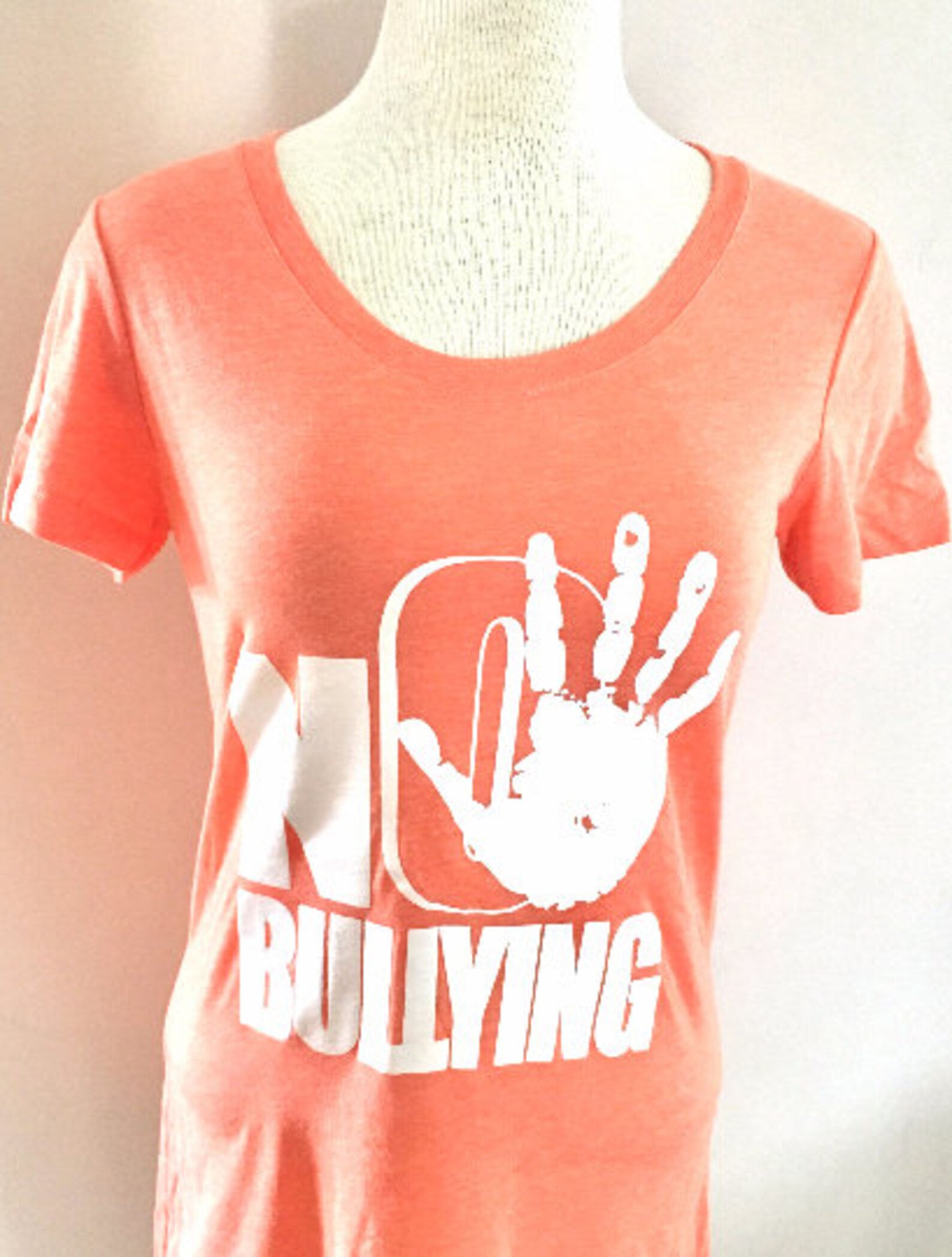 No Bullying Jersey Tee Shirt Shirts For Teachers Bullying Awareness ...