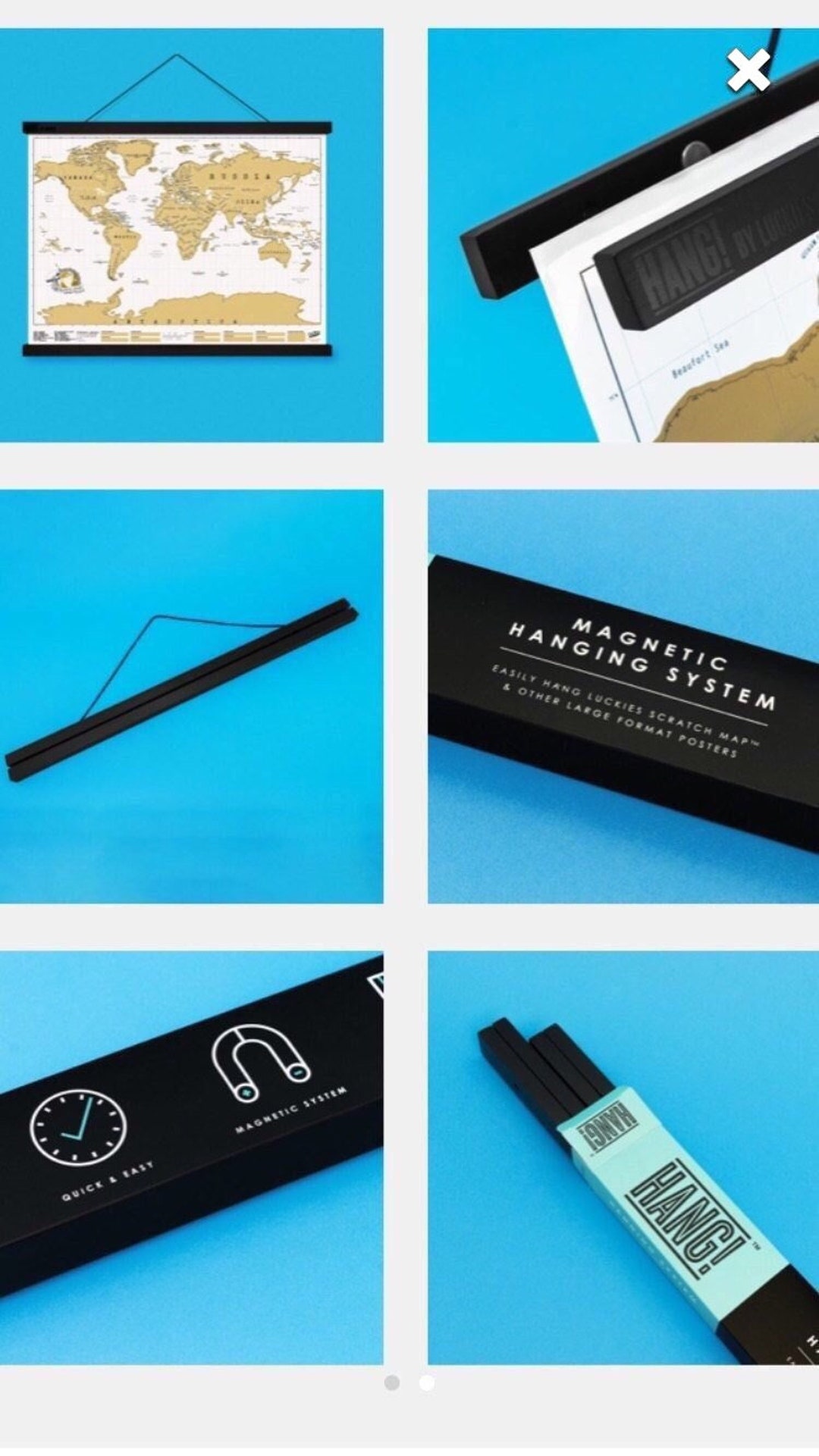 Scratch Map Frame-open, Black Map Frame - Etsy