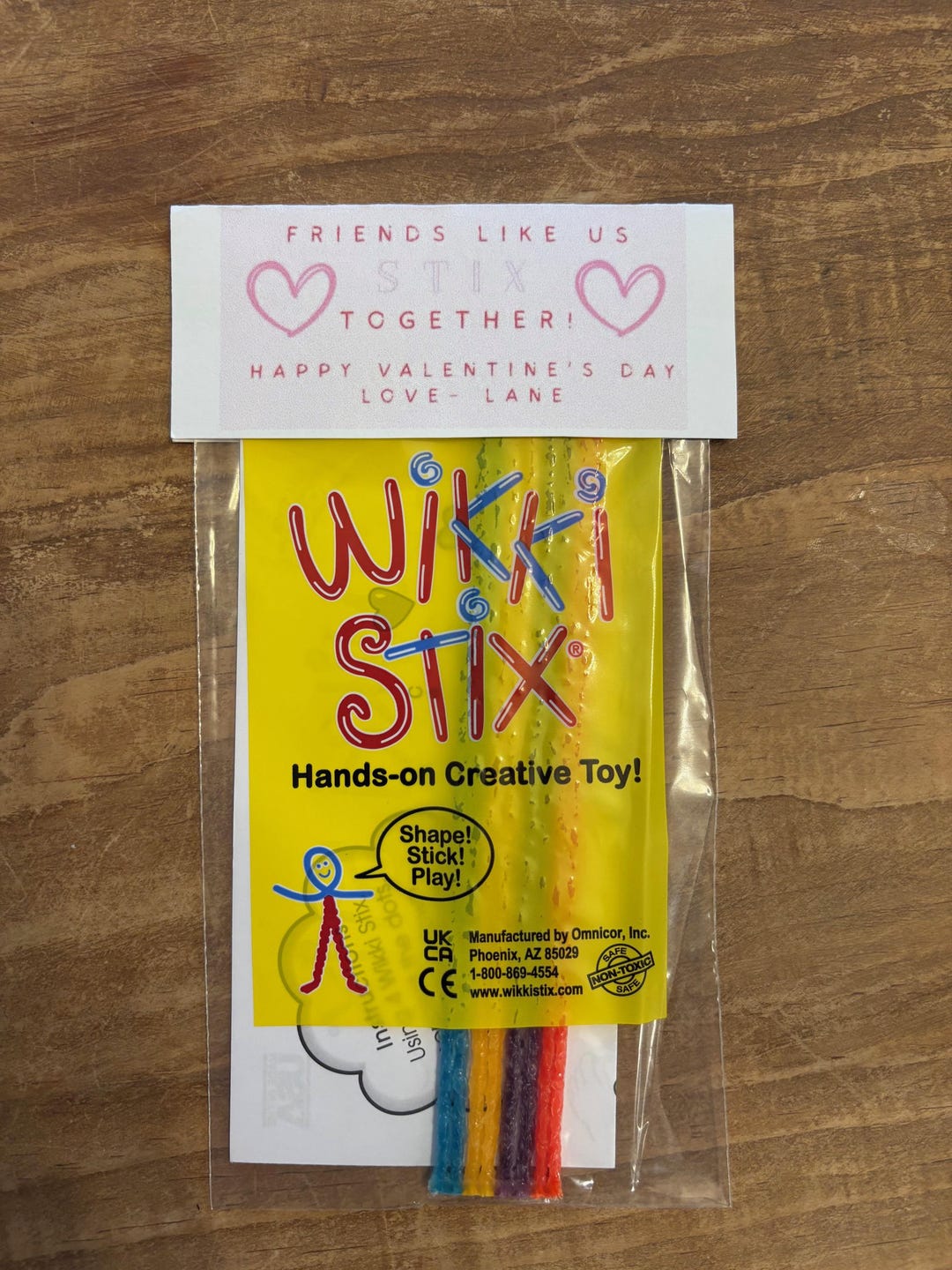Wiki Stix Valentine Packs, Party Favor - Etsy