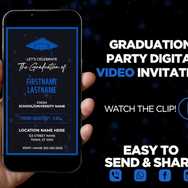 College Graduation Invitations - Etsy