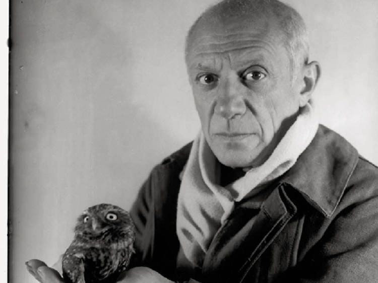 Pablo Picasso, Portrait of the Art Dealer Pedro Manach, Oil Painting ...