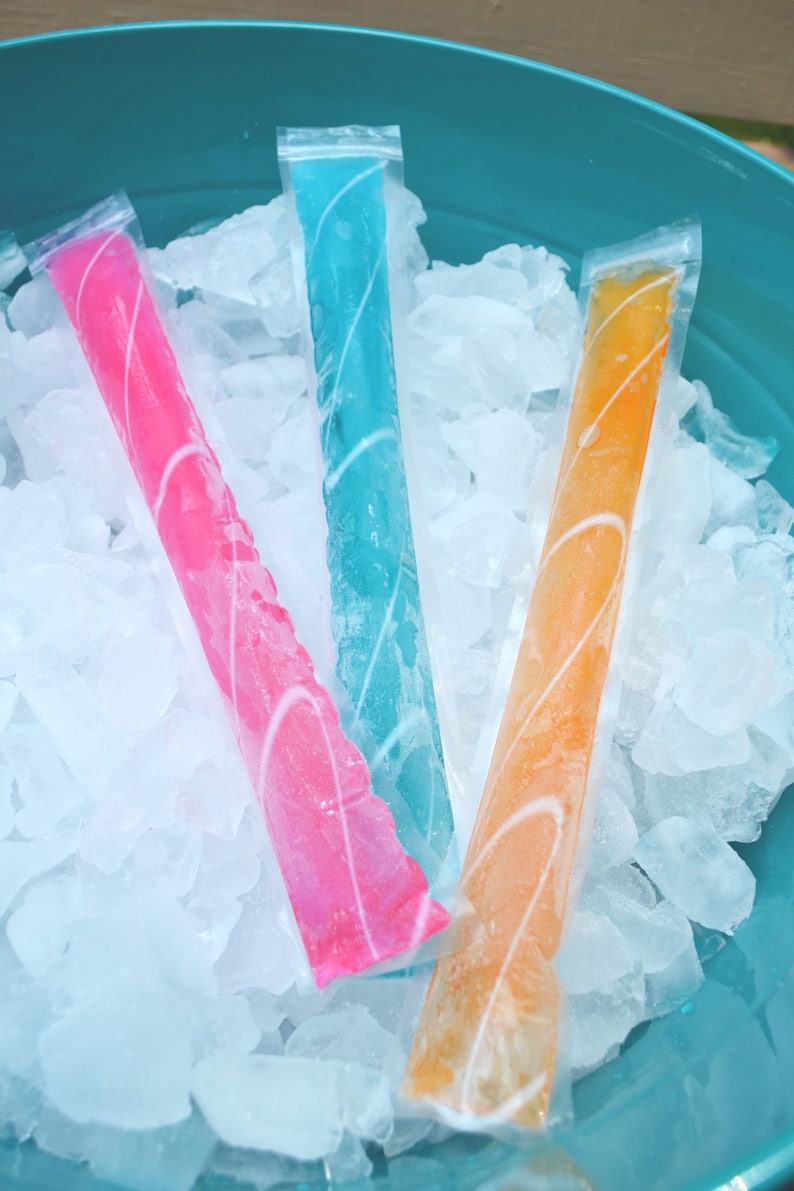 Disposable Popsicle Bags (comes in Quantities of 20, 40, or 50) - Etsy