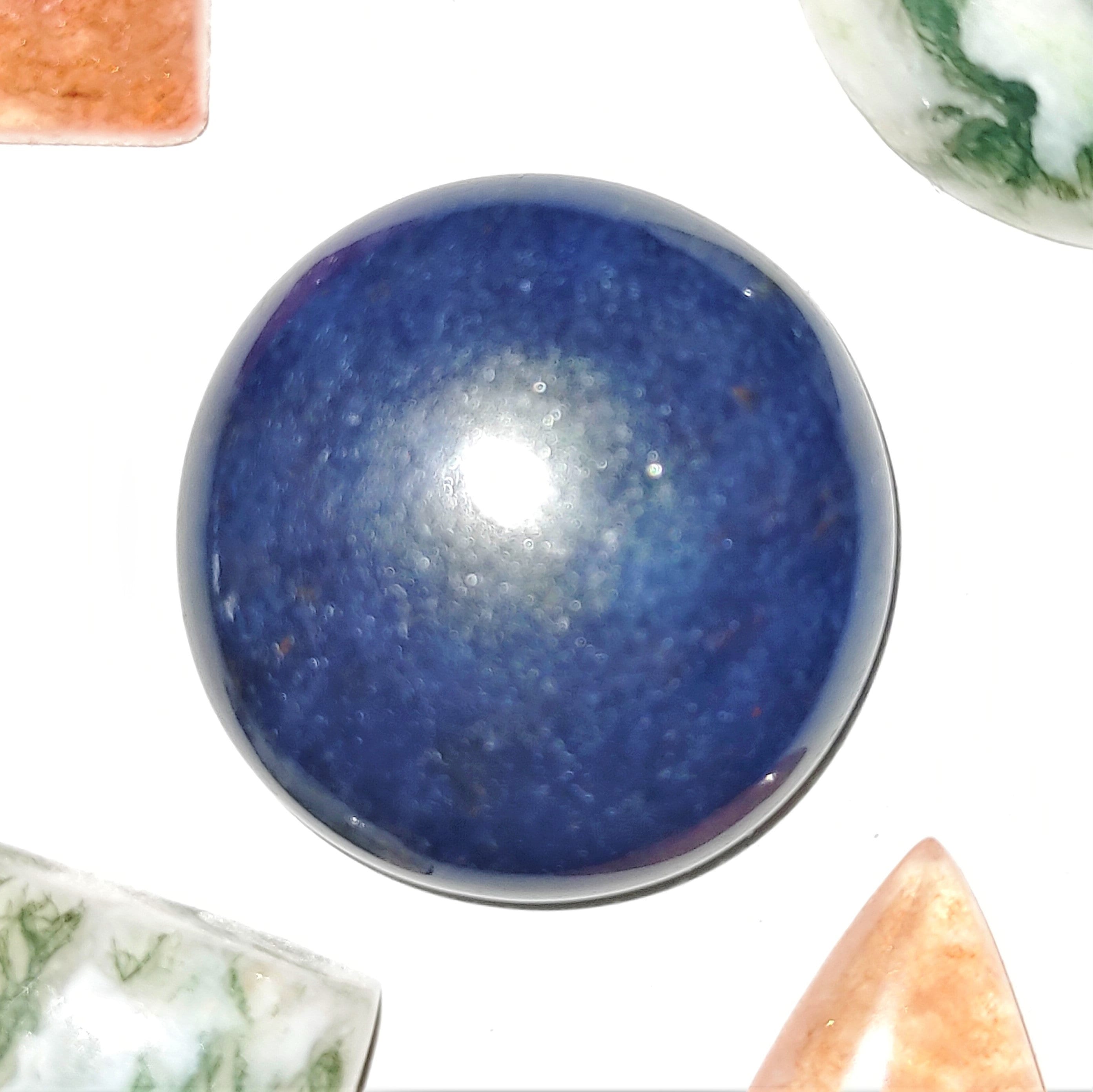 Blauer Aventurin 20mm Rund Cabochon Ref:BAV0005 - Etsy.de