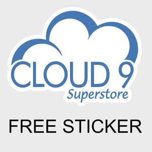 Superstore Cloud 9 Tote Bag With FREE Superstore Vinyl Sticker, Ideal ...