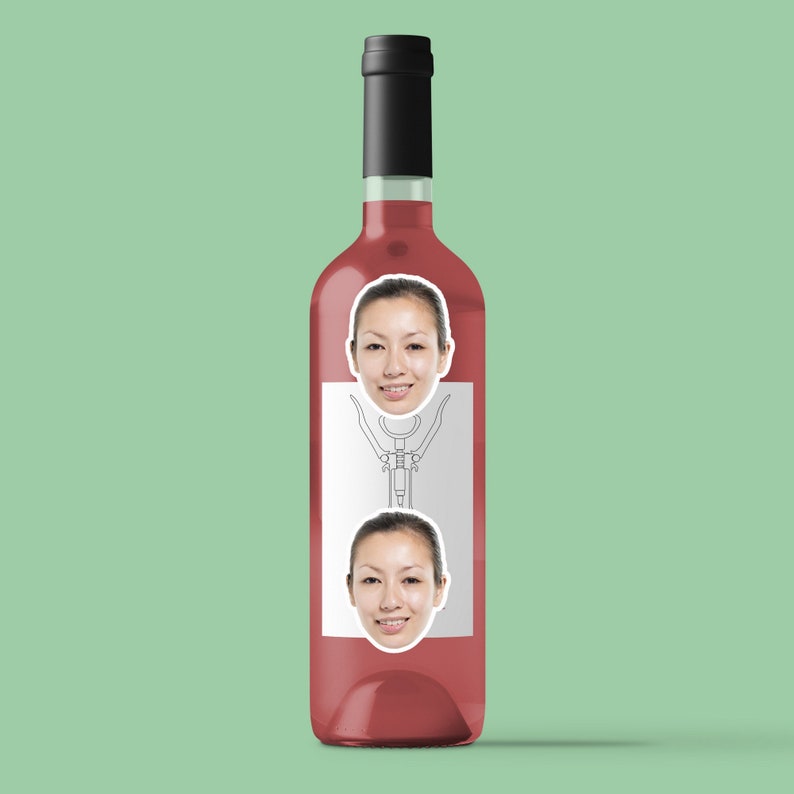 Personalised Custom Vinyl Face Stickers Makes A Unique - Etsy UK