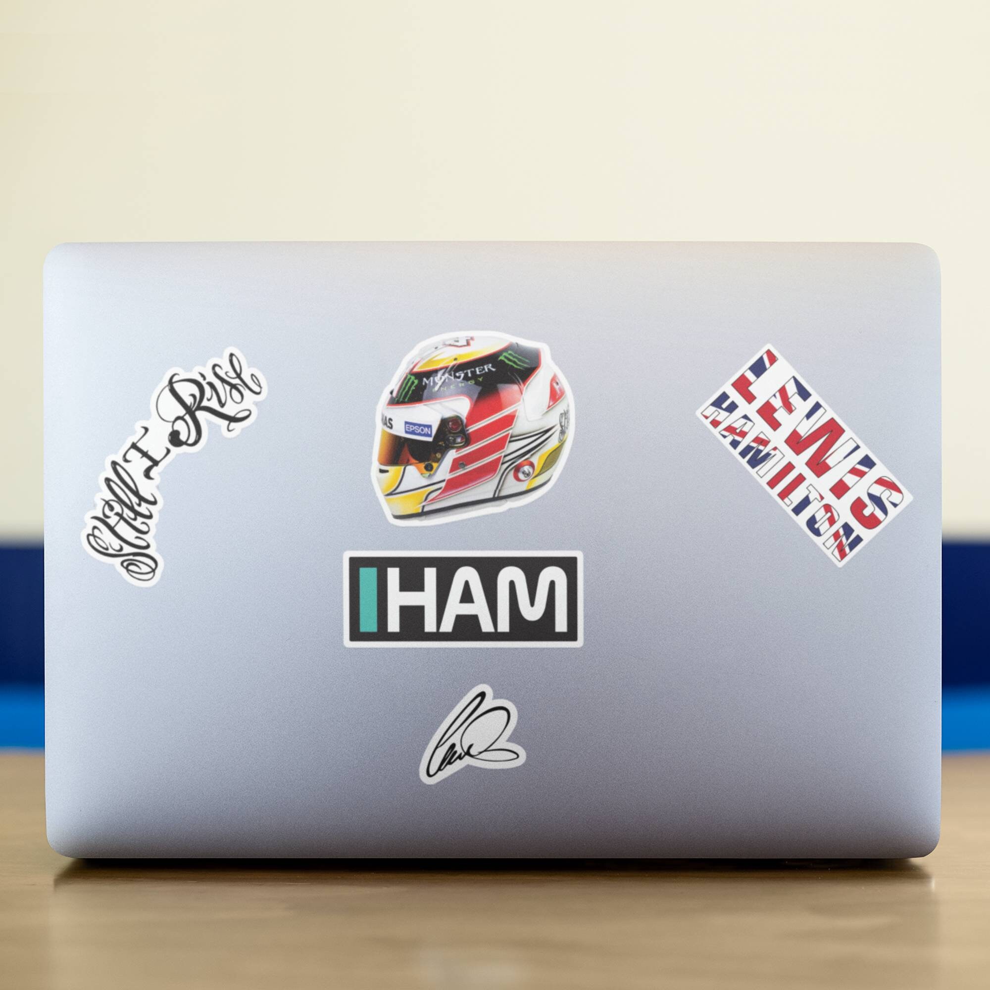 Lewis Hamilton F1 Premium Sticker Set With FREE P&P Lewis - Etsy UK