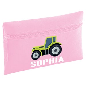 Personalised Tractor, Pencil Case, Multiple Colours . Tractor Gift ...