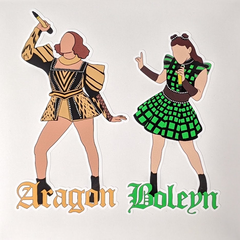 Six the Musical Vinyl Stickers. Great Gift for Any Fan of Six - Etsy