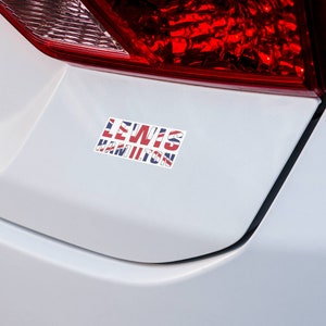 Lewis Hamilton F1 Premium Sticker Set With FREE P&P, Lewis Hamilton ...