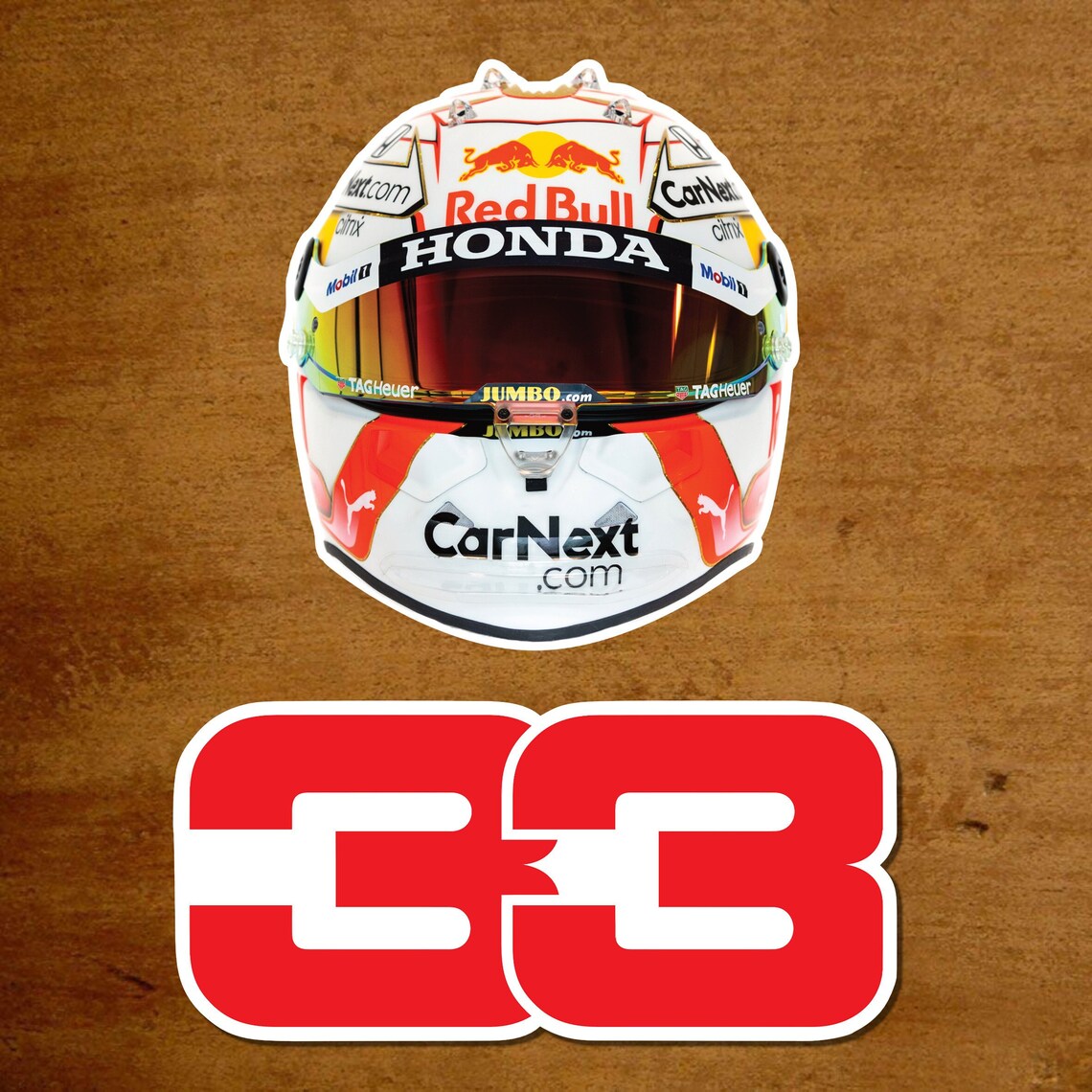 Max Verstappen F1 Premium Laminated Sticker Set With FREE P&P - Etsy UK