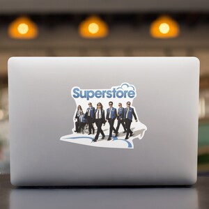 Personalised Superstore Vinyl Sticker Pack, Cloud 9, Jonah, Amy, Glen ...