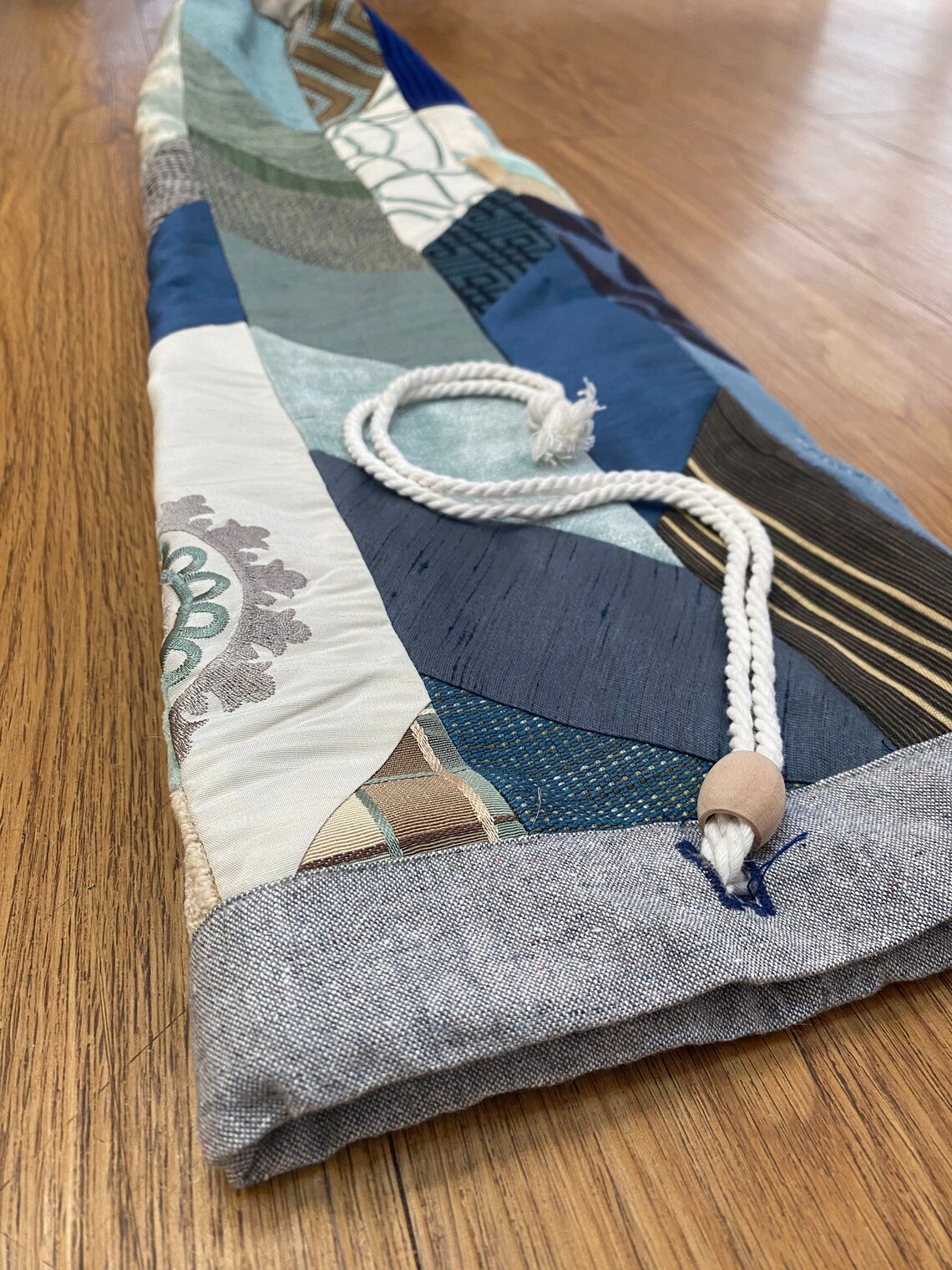 100% Repurposed & Recycled Yoga Mat Bag Eco-friendly Yoga Bag Handmade ...