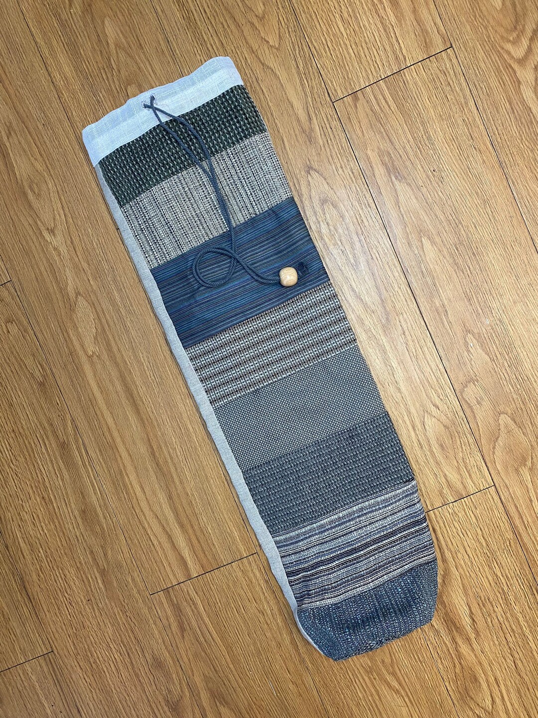 100% Repurposed & Recycled Yoga Mat Bag | Eco-friendly Yoga Bag ...